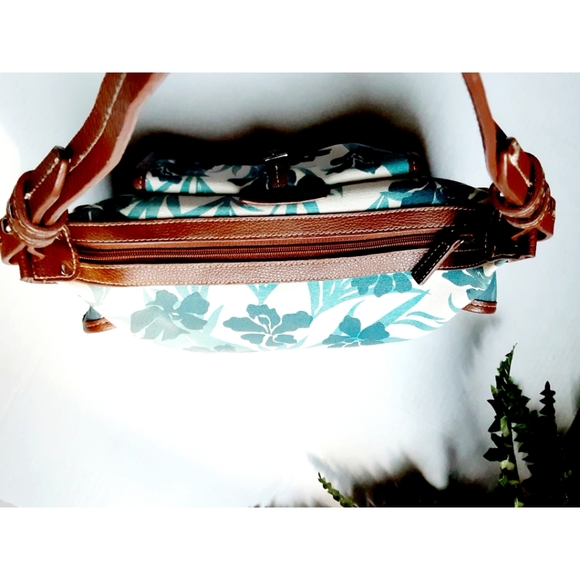 Caribbean Joe | Bags | Caribbean Joe Floral Ziptop Pocketed Satchel Bag ...
